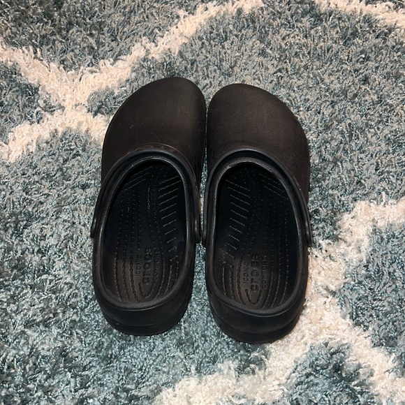 CROCS | Shoes | Black Crocs In Good Condition Mens Size Or Womens Size ...